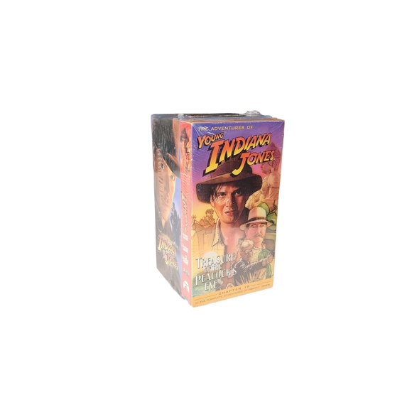 Indiana Jones | Media | Adventures Of Indiana Jones Trilogy 3 Vhs Box ...